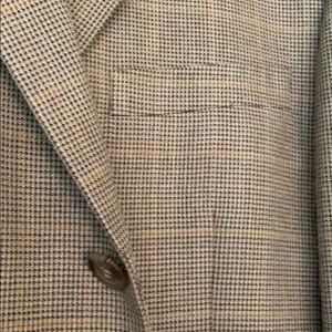 Andrew Fezza | Jackets & Coats | Sport Coat Jacket Blazer 42r Brown Tan ...